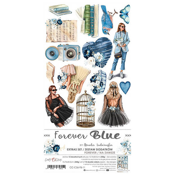 Forever Blue - Craft o'clock - zestaw dodatków - Forever | [144300 ...