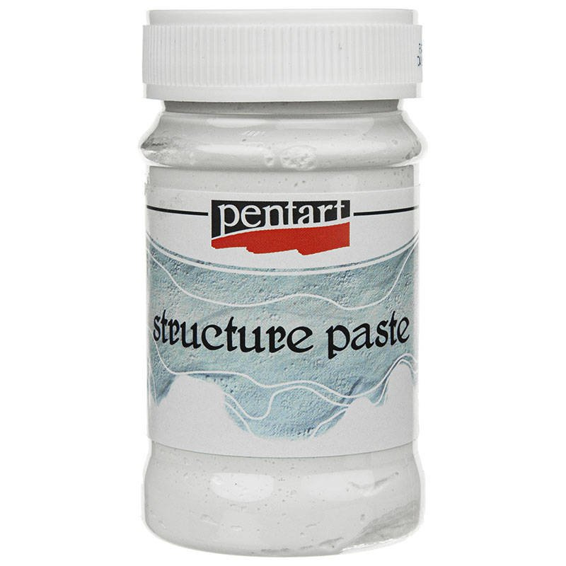 Pasta strukturalna biała - structure paste 100ml - Pentart | [135430 ...