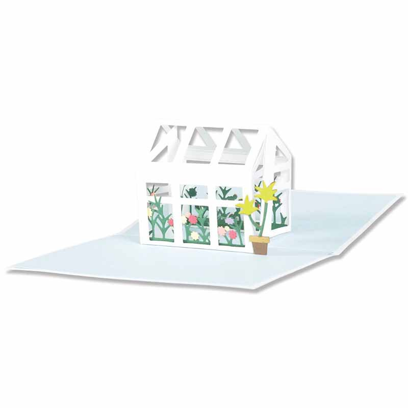 Wykrojnik Sizzix Thinlits - Pop-Up Garden szklarnia | [141647] - sklepik Na Strychu